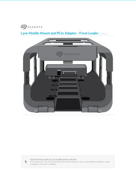 SEAGATE LYVE USER MANUAL Pdf Download | ManualsLib