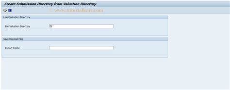 RMPS RATING LIST SAP Tcode Load Valuation Directory