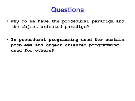 Introduction Object Oriented Programming Reprise Ppt Download