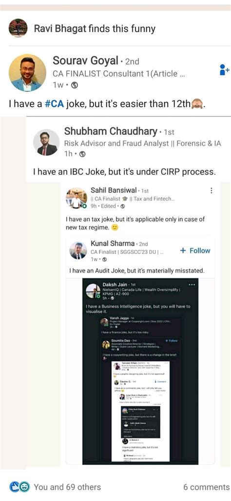 Eshika Agrawal On Linkedin I Have An Articleship Joke But Its Easy