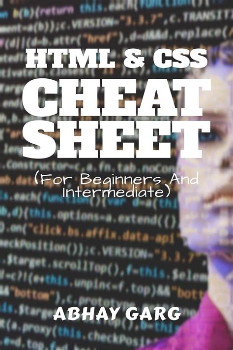 Html CSS Cheat Sheet For Beginners And Intermediate Abhay Garg Amazon In Books