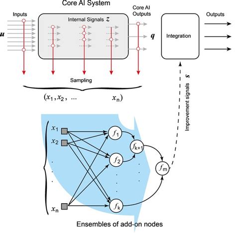 Functional Diagram Of Correcting Neuronal Ensembles For A Generic