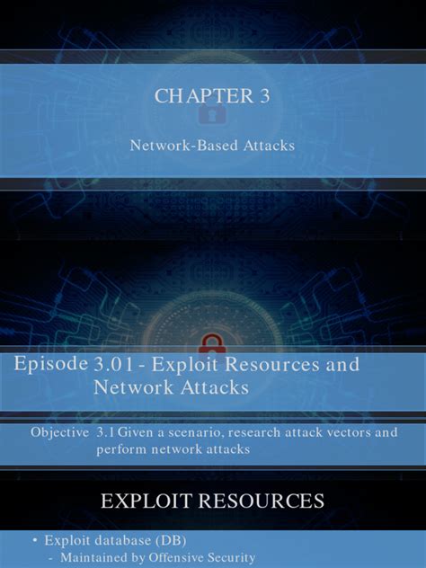 chapter 03 network attacks handout pdf computer network file