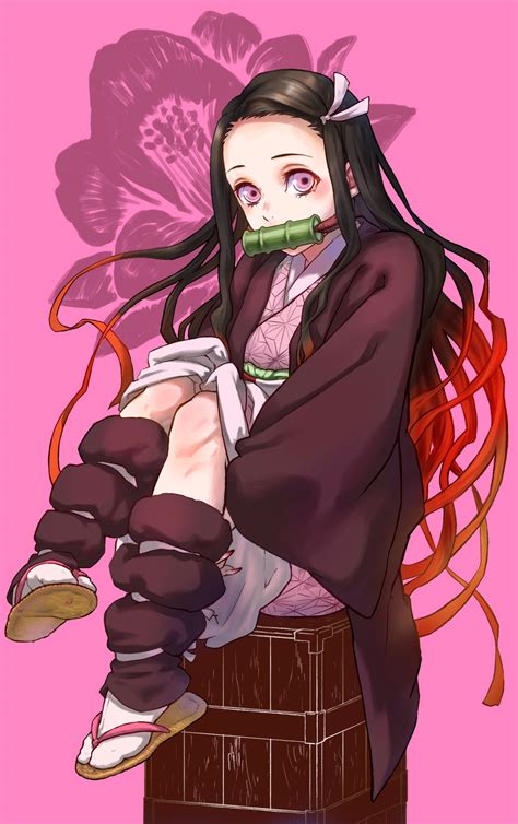 Kamado Nezuko Kimetsu No Yaiba Drawn By Yomoyama Yotabanashi Danbooru