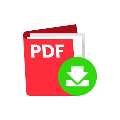 Download Pdf Document Format File Concept Illustration Flat Design