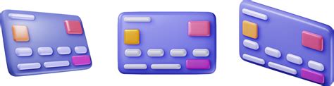 3d bank card set 35711014 png