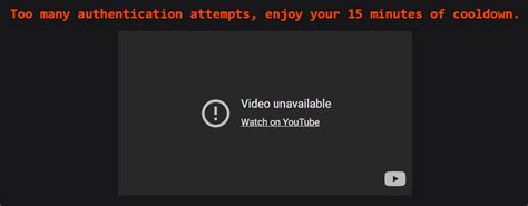 Bug Rate Limit Youtube Video Unavailable · Issue 652 · Tabarratxadmin · Github