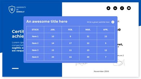 Simple Certificate Genially