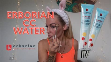 Крем Erborian CC Water. Акне. Обзор. - YouTube