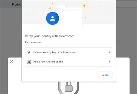 2fa Via Security Keys Now Available On Web Browsers News And Alerts Developer Forum Roblox