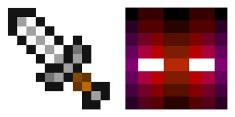 Пакет курсорів Minecraft Sword And Enderman