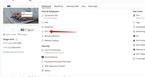 Ftp Or Sftp Access Wp Alpha