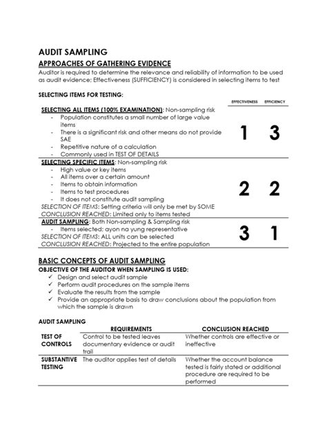 Audit Sampling Pdf