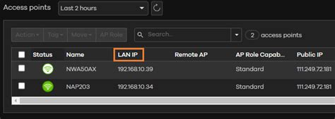 how do i find the ip address of my ap managed by nebula — zyxel community
