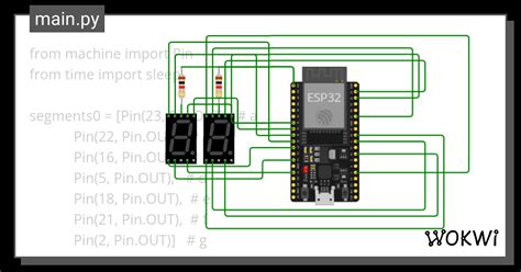 UPython SSD Wokwi ESP STM Arduino Simulator