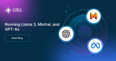Running Llama 3 Mixtral And Gpt 4o Zilliz Blog