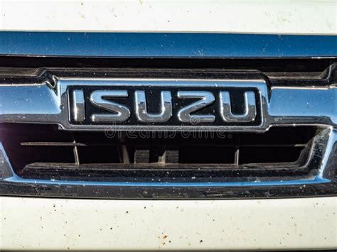 Isuzu car emblem editorial photography. Image of automobile - 148213012