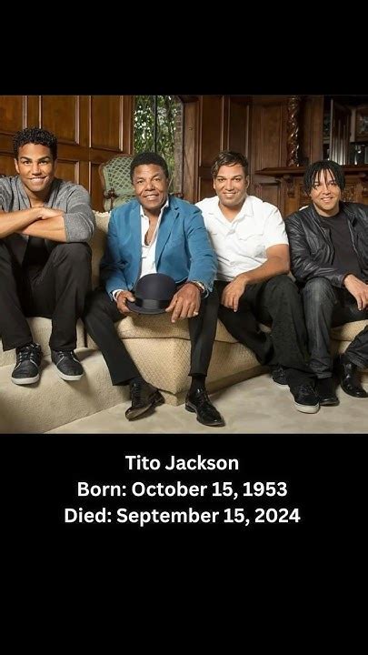 Tito Jackson And His Three Sons A Beautiful Tribute🕊️titojackson