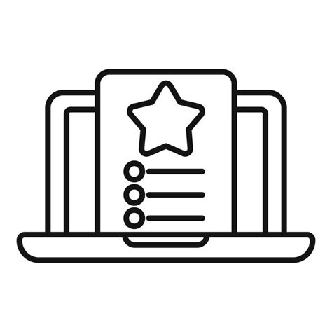 Premium Vector Laptop Featured Product Icon Outline Vector Brand