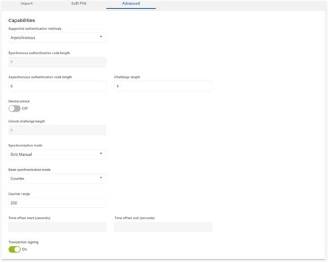Configuring One Time Password Otp Device Types