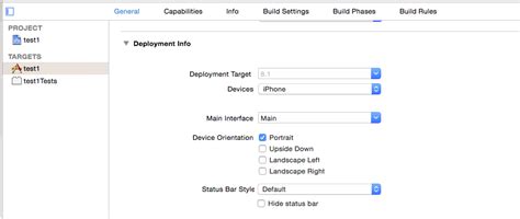 Ios How To Make An Ipad App Only Portrait Stack Overflow