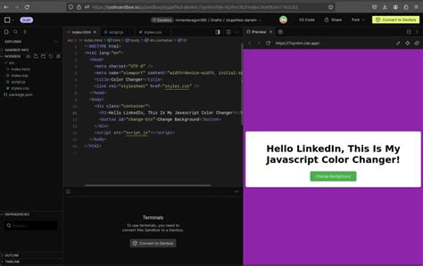 Javascript No Problemo Richard Aragon