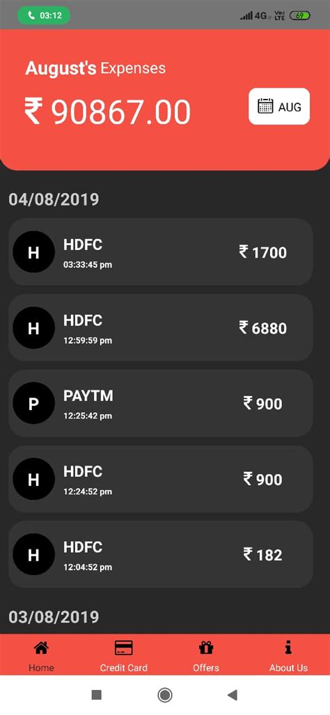 GitHub Vishal React Native My Expense App