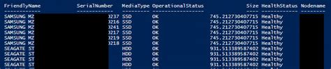 identifizieren defekter disks in einem storage spaces direct cluster