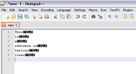 Special Characters How Do I Visualize CR LF In WORD Super User