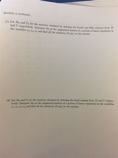 solved question 4 the matrix 1 0 2 0 0 20 0 0 0 0 1 0 is