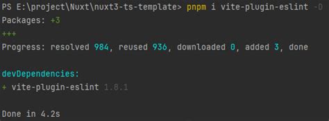 Nuxt3+TypeScript+Vite项目模板搭建（TypeScript、ESLint、Prettier、Sass、Stylelint、husky、Vite、pnpm 配置）【图文详细教程 ...