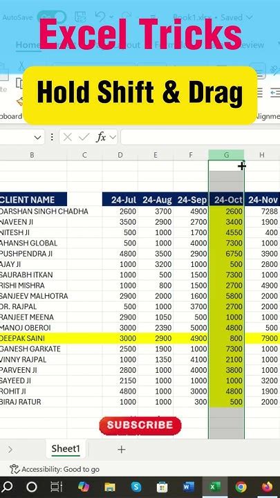Most Useful Excel Time Saving Tricks Youtube