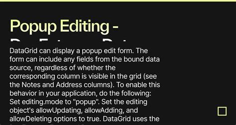 Popup Editing Devextreme Data Grid Codesandbox