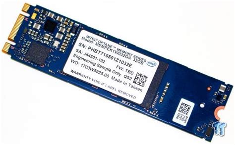 Intel Optane Memory GB M NVMe SSD Review