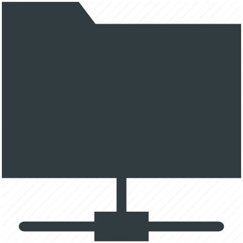 Connected Folder Folder Sharing Linked Folder Server Folder Server Storage Icon