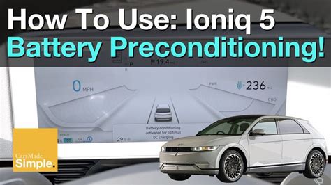 How To Use Battery Preconditioning On 2024 Hyundai Ioniq 5kia Ev6