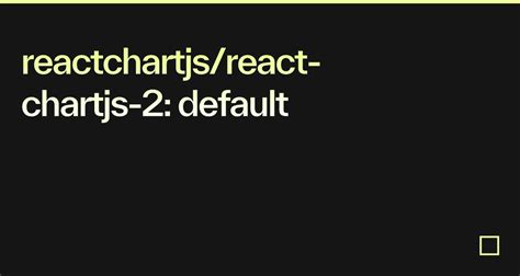 React Chartjs 2 Examples Codesandbox