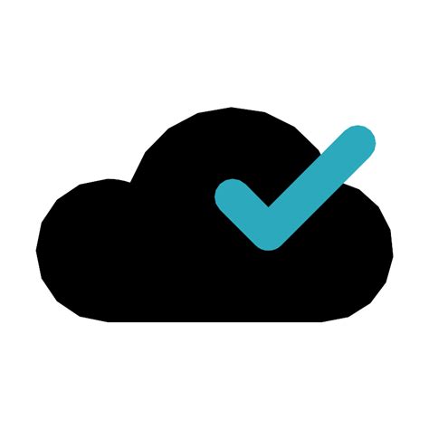 Cloud Check Vector SVG Icon SVG Repo