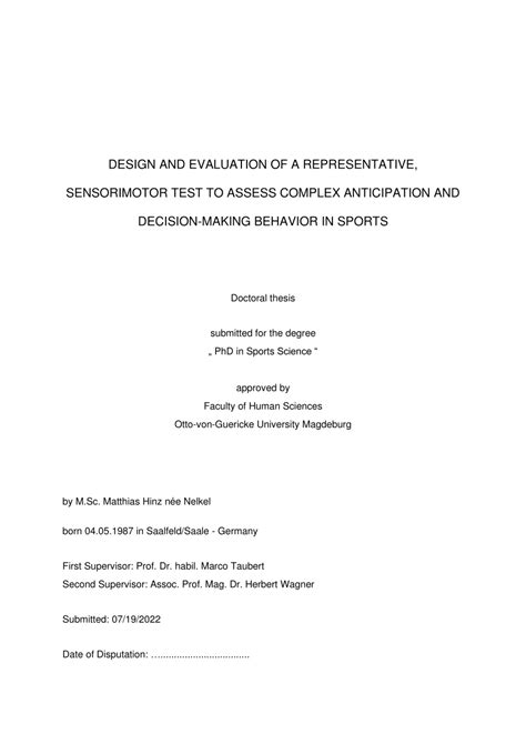 Pdf Phd Thesis Mhinz