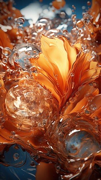 Premium Photo Ocean Waves With Sparking Crisp Radiant Uhd Wallpaper