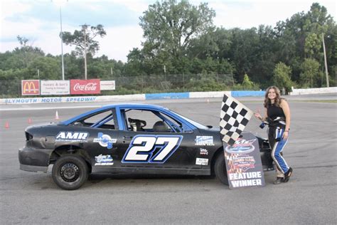 Grace Maynard Wins The Howard And Plymouth Motor Speedway