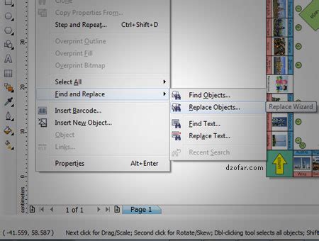 Video Tutorial Vector Corel Draw Find And Replace Sang Vectoria Jenaka