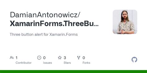 Github Damianantonowiczxamarinformsthreebuttonalert Three Button Alert For Xamarinforms