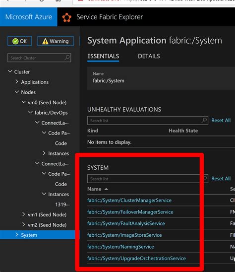 Service Fabric Reverse Proxy Razure