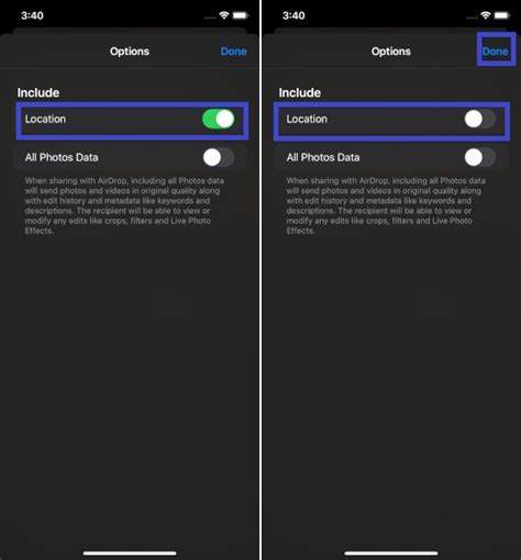 How To Remove Location Data Of Photos And Videos In IOS Beebom
