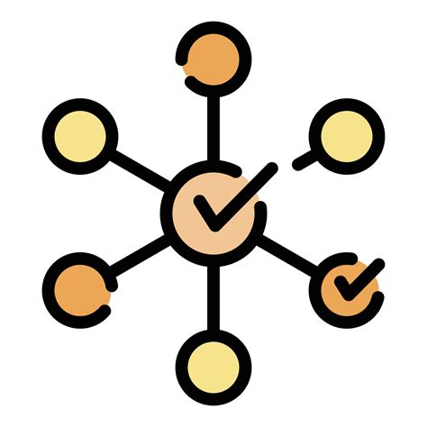 Checkboxes Flower Icon Color Outline Vector Vector Art At Vecteezy