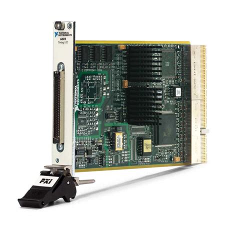 national instruments ni 6602 pci card user manual manualslib