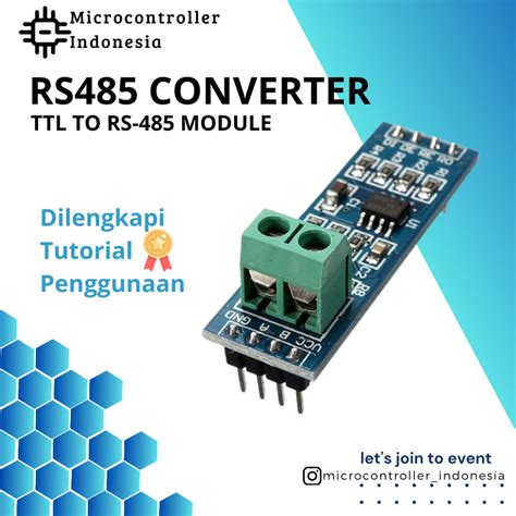 Max485 Module Rs485 Module Ttl To Rs 485 Module Mcu Development Shopee Malaysia