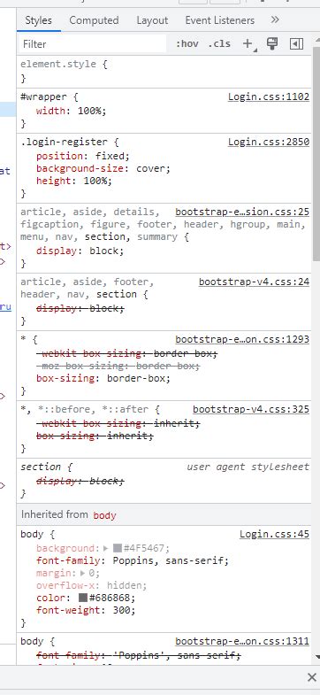 Javascript CSS Issue Trying To Create Section With A Background Image Stack Overflow