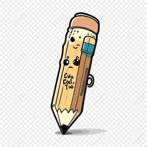 귀여운 연필 아이콘 벡터 드로잉 클립 아트상표 Png 일러스트 무료 다운로드 Lovepik
